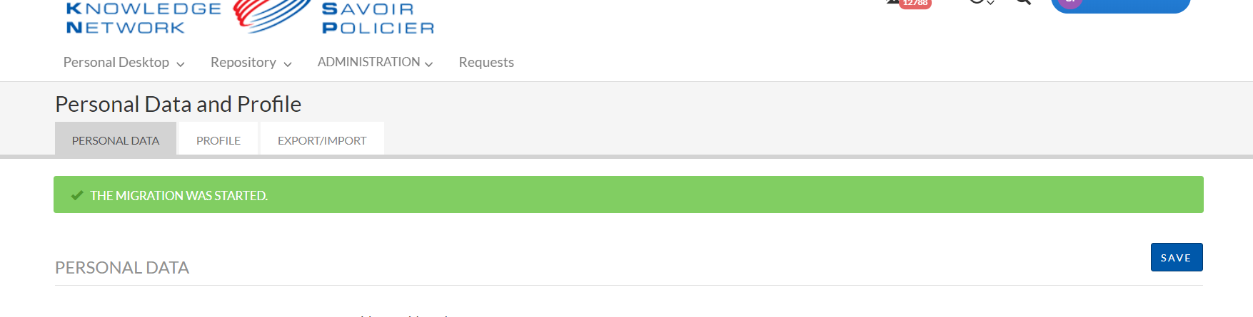 Certificate Update in LMS – Canadian Police Knowledge Network